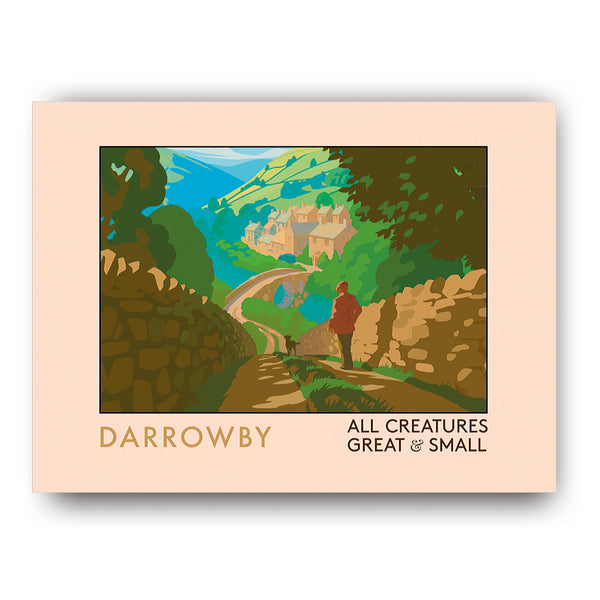 All Creatures Great and Small Walking to Darrowby Art Print – All ...